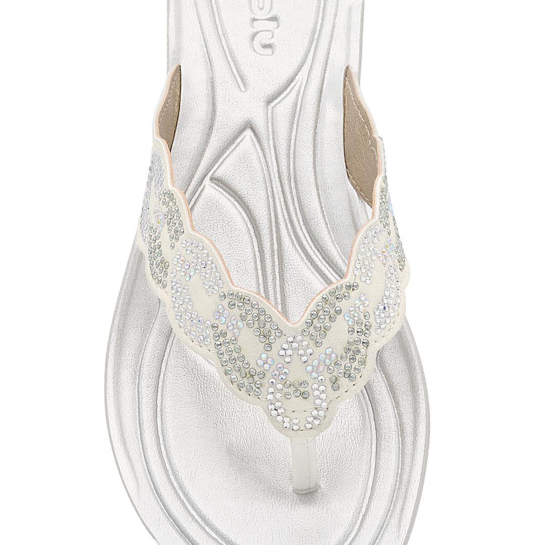 Infradito eleganti con brillantini bicolore - BM71 | INBLU Shop Ufficiale