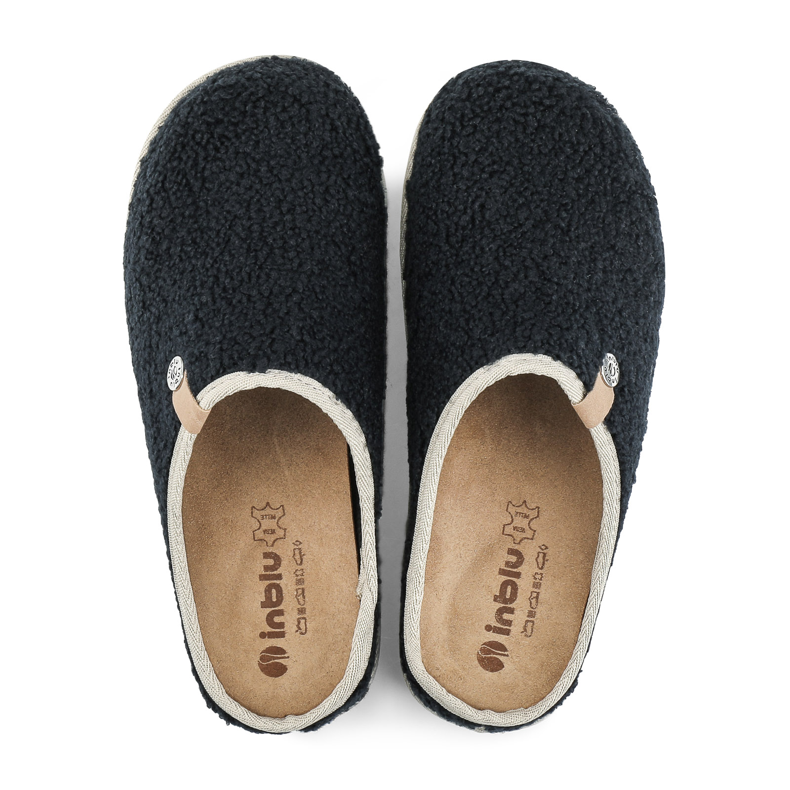 Pantofole con ecopelliccia - CS46 | INBLU Shop Ufficiale