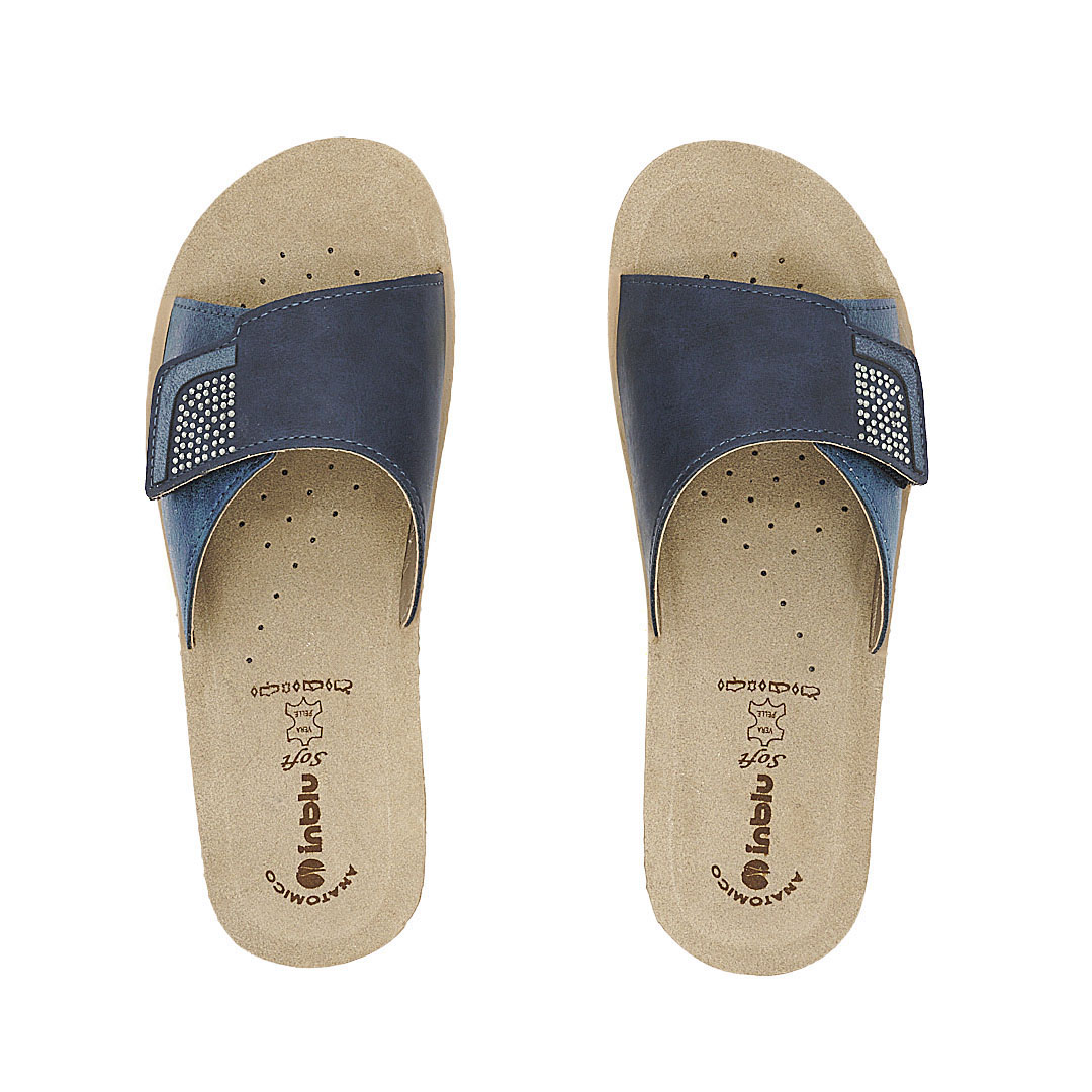 Ciabatte regolazione a strappo con strass - FC59 | INBLU Shop Ufficiale