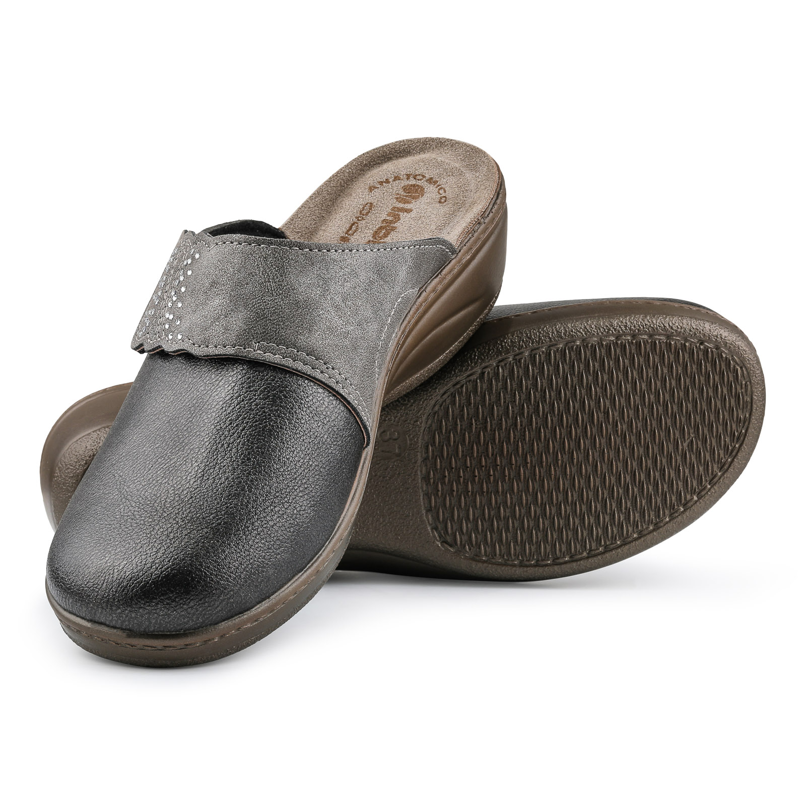 Pantofole logo inblu chiusura a strappo - LY81 | INBLU Shop Ufficiale