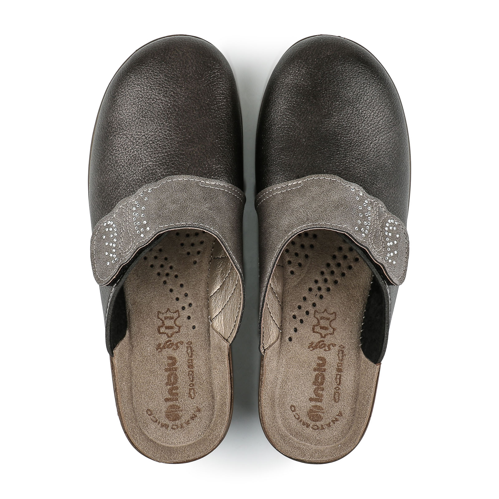 Pantofole logo inblu chiusura a strappo - LY81 | INBLU Shop Ufficiale