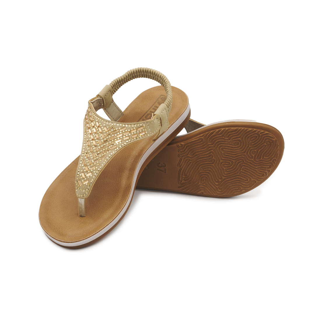 Sandali infradito brillantini ed elastico - ZO15 | INBLU Shop Ufficiale